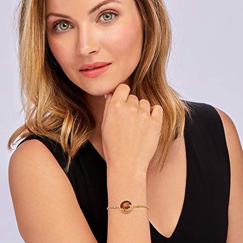 Ross-Simons Amber Sea Life Bolo Bracelet in 18kt Gold Over Sterling