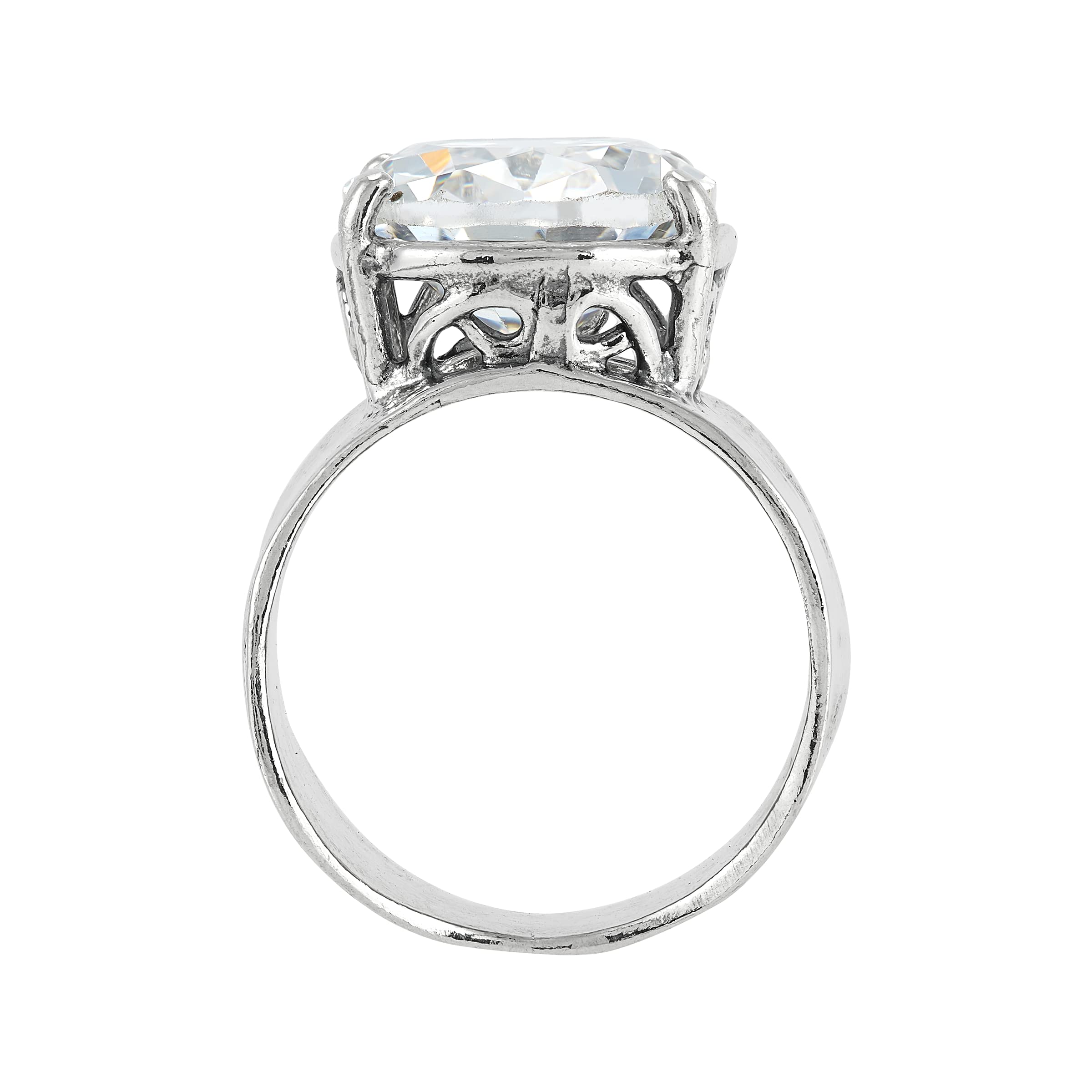Silpada 'Enchant All' Sterling Silver Cubic Zirconia Ring, Size 7, Size 7