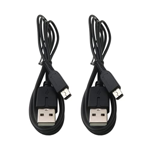 WGL 2-Pack USB Charger Charging Cable Cord Replacement for NES 3DS 2DS DSi 3DSXL 2DSXL DSiXL NDSi