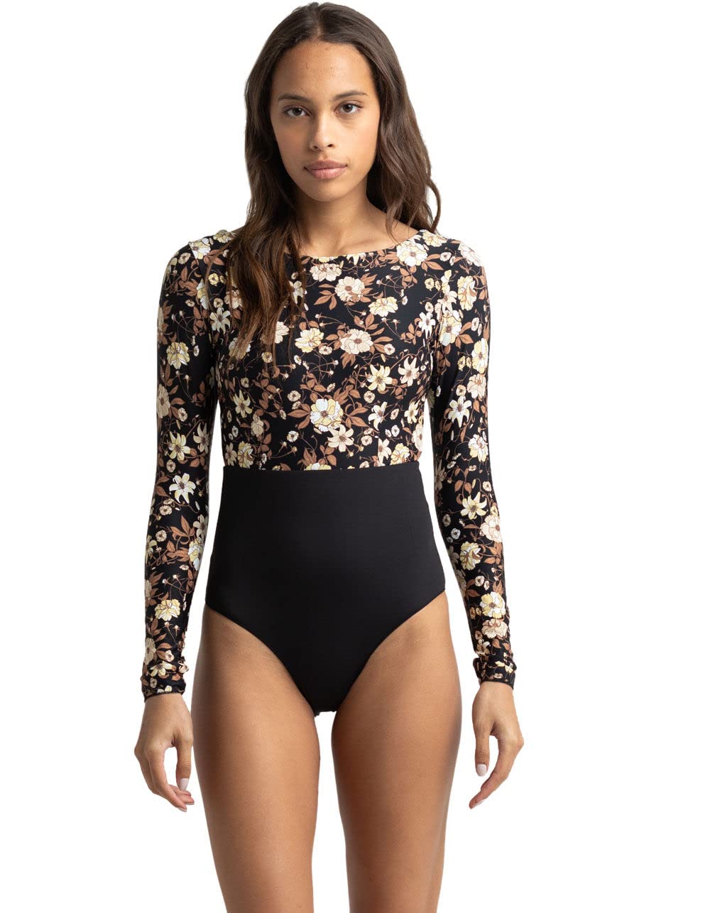 Rip Curl Sunset Haze Long Sleeve Swimsuit Black XL