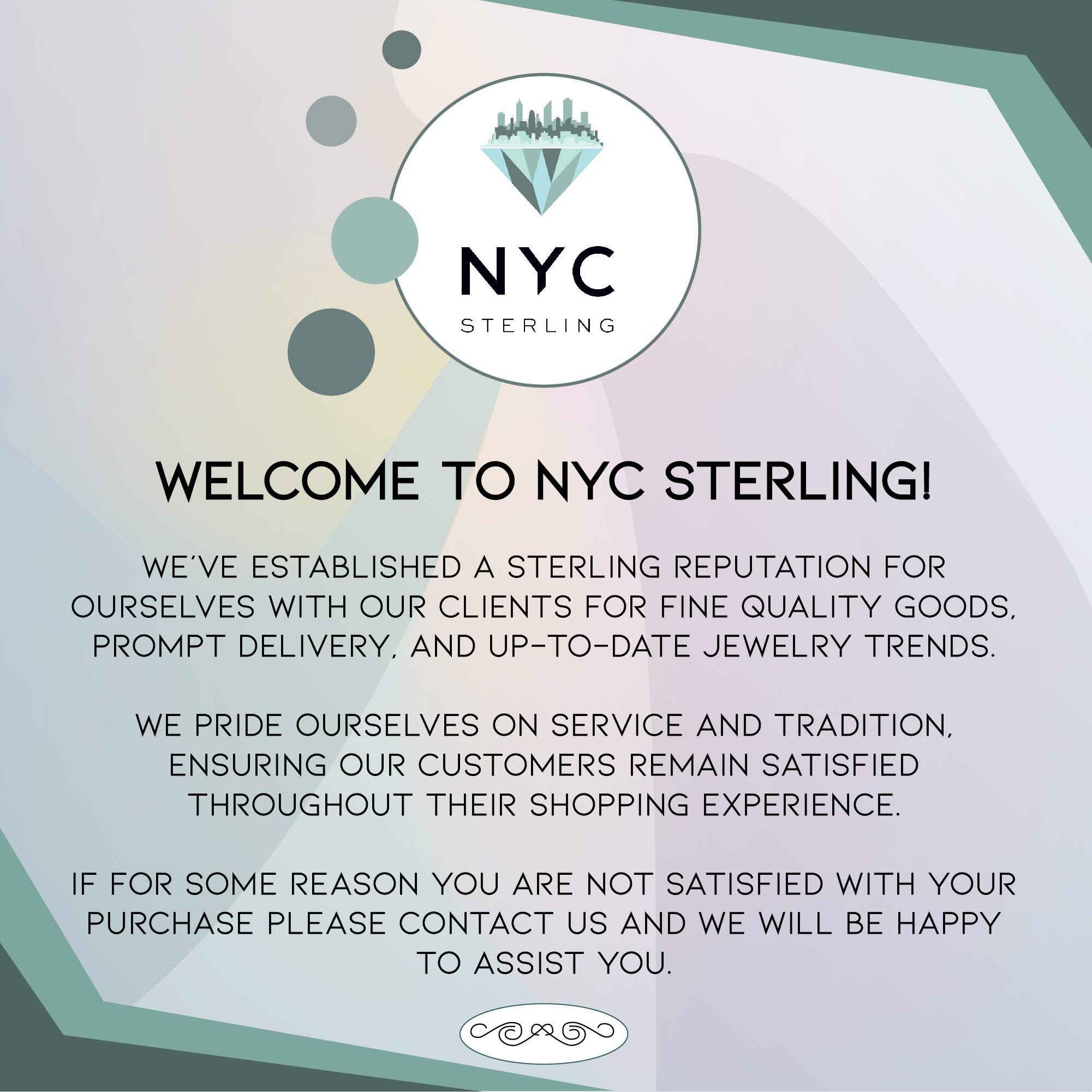 NYC Sterling Women's Magnificent 2mm Round Cubic Zirconia Tennis Necklace (Silver, 16)