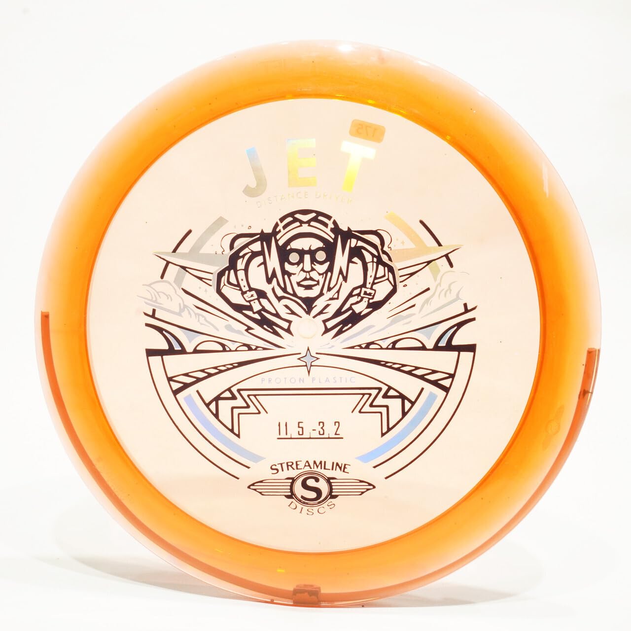 Streamline Jet (Proton) Distance Driver Golf Disc, Pick Color/Weight [Stamp & Exact Color May Vary] Blue 175-176 Grams