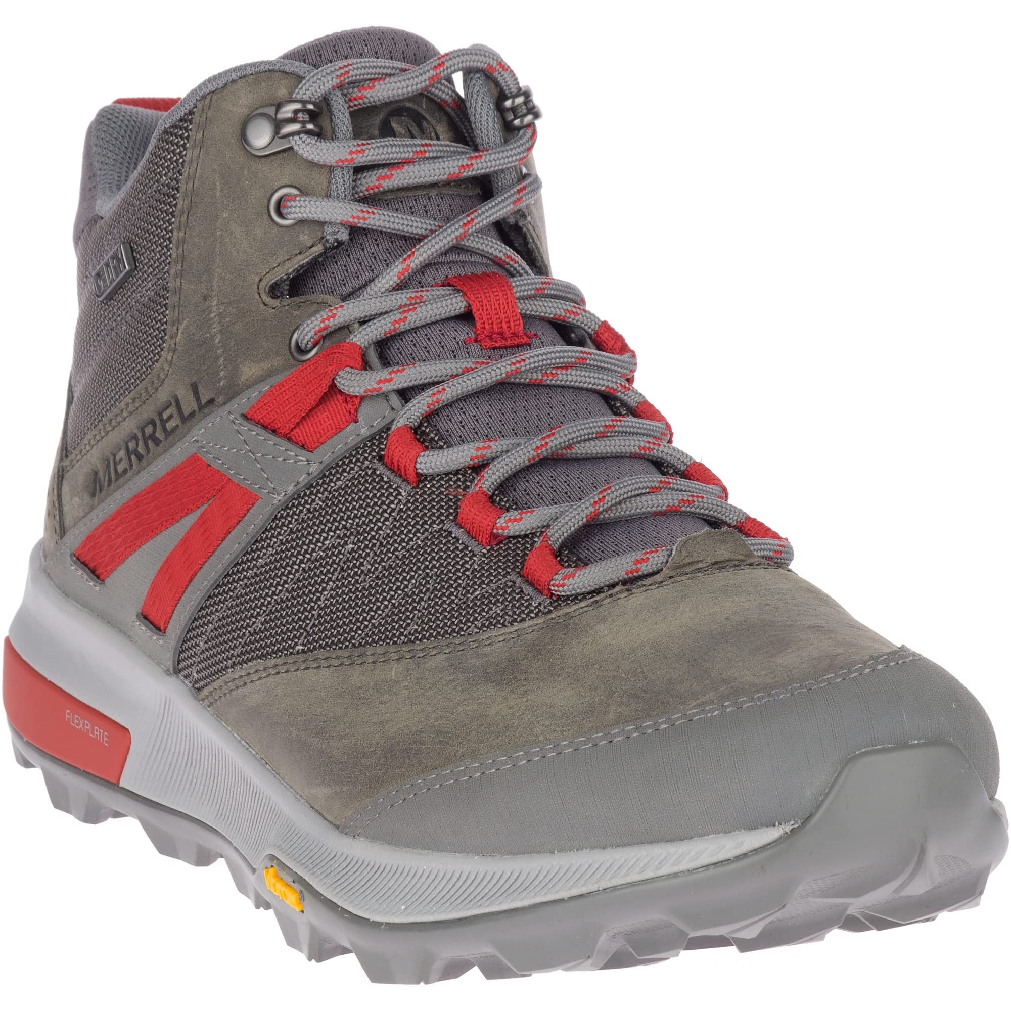 Merrell unisex adult Zion Mid Wp Hiking Boot, Merrell Grey, 8 US