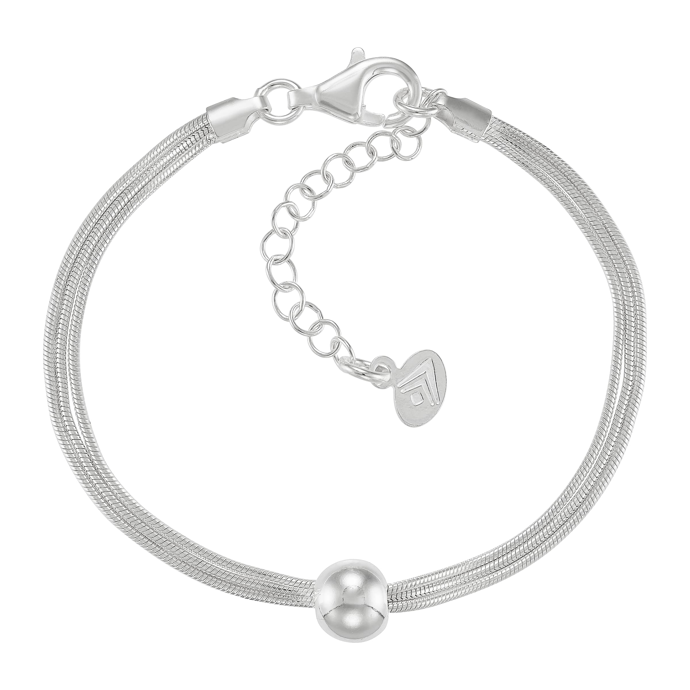 Silpada ‘Thoreau’ Sterling Silver Chain Bracelet, 6.5” + 1.5”