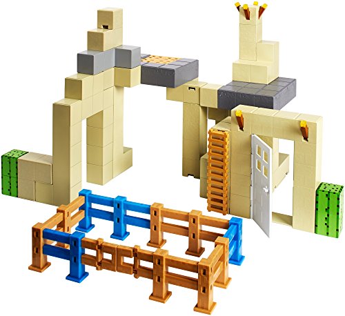 Mattel Minecraft Sandstone Settlement Expansion PLAYSET