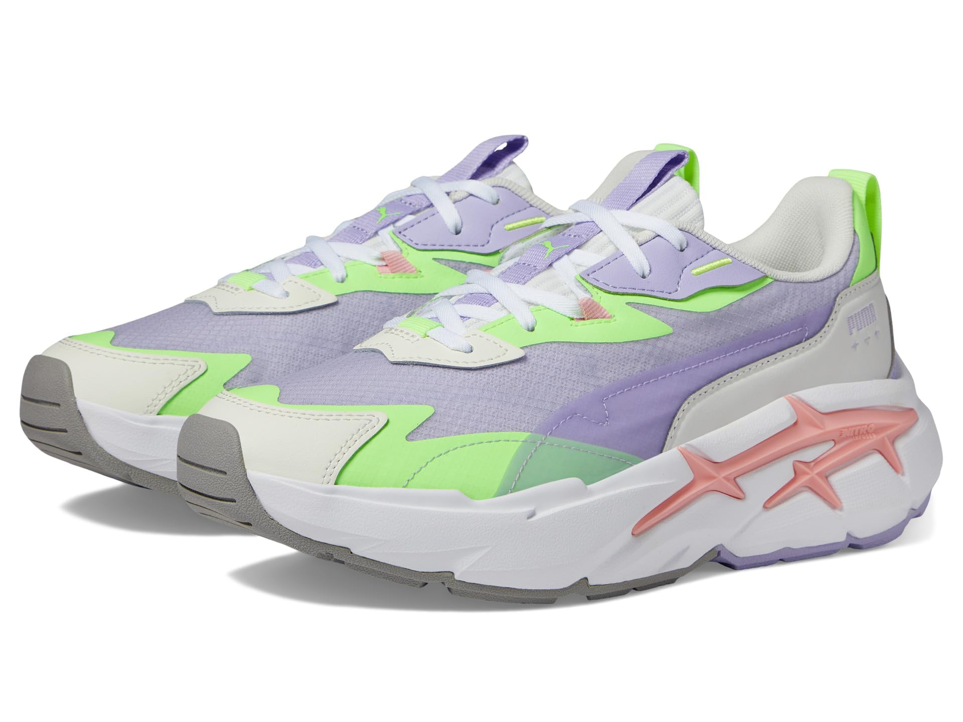PUMA Spina Nitro Spring Lavender/Speed Green 8.5 B (M)