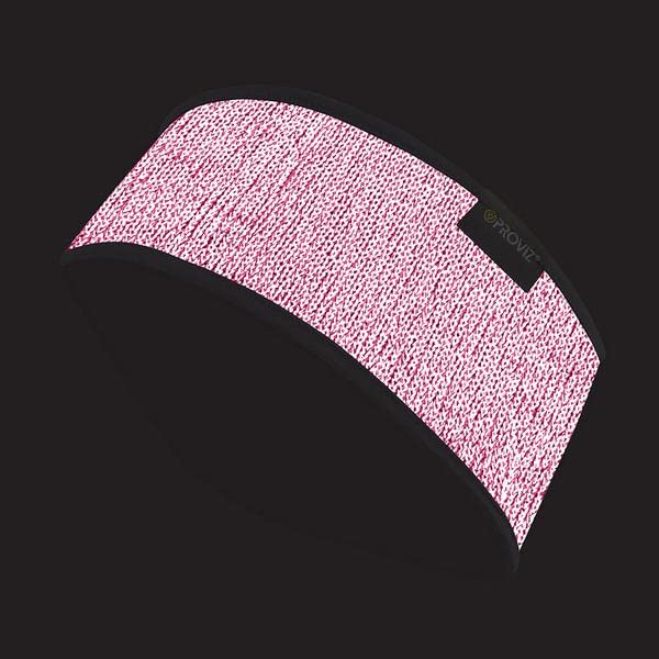 Proviz REFLECT360 Reflective Breathable Unisex Running Sports Headband Hi Visibility, Black