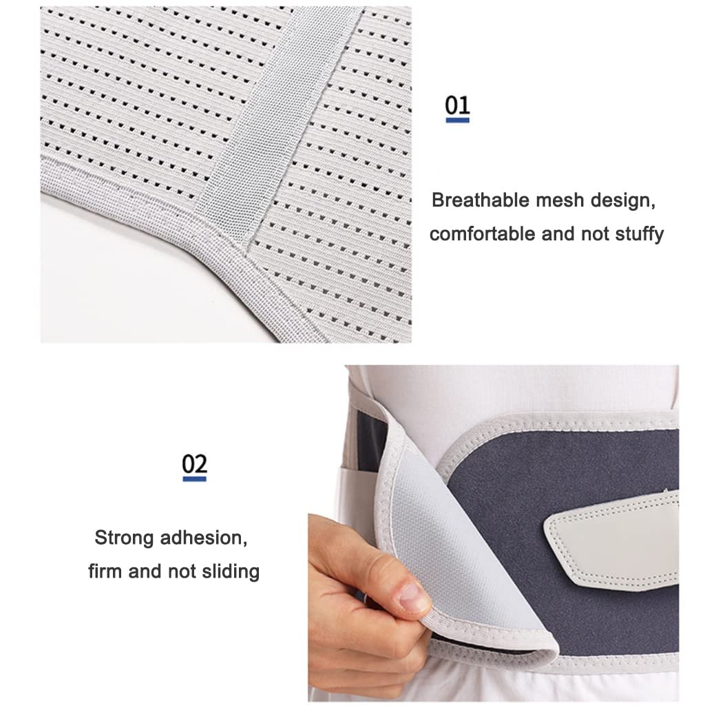 TANGIST Back Support Belt, Adjustable Lower Back Brace For Pain Relief And Injury Prevention With 4 Support Stays For Women And Men Sciatica Backache Slipped Disc Hernia (Size : XL/X-Large)