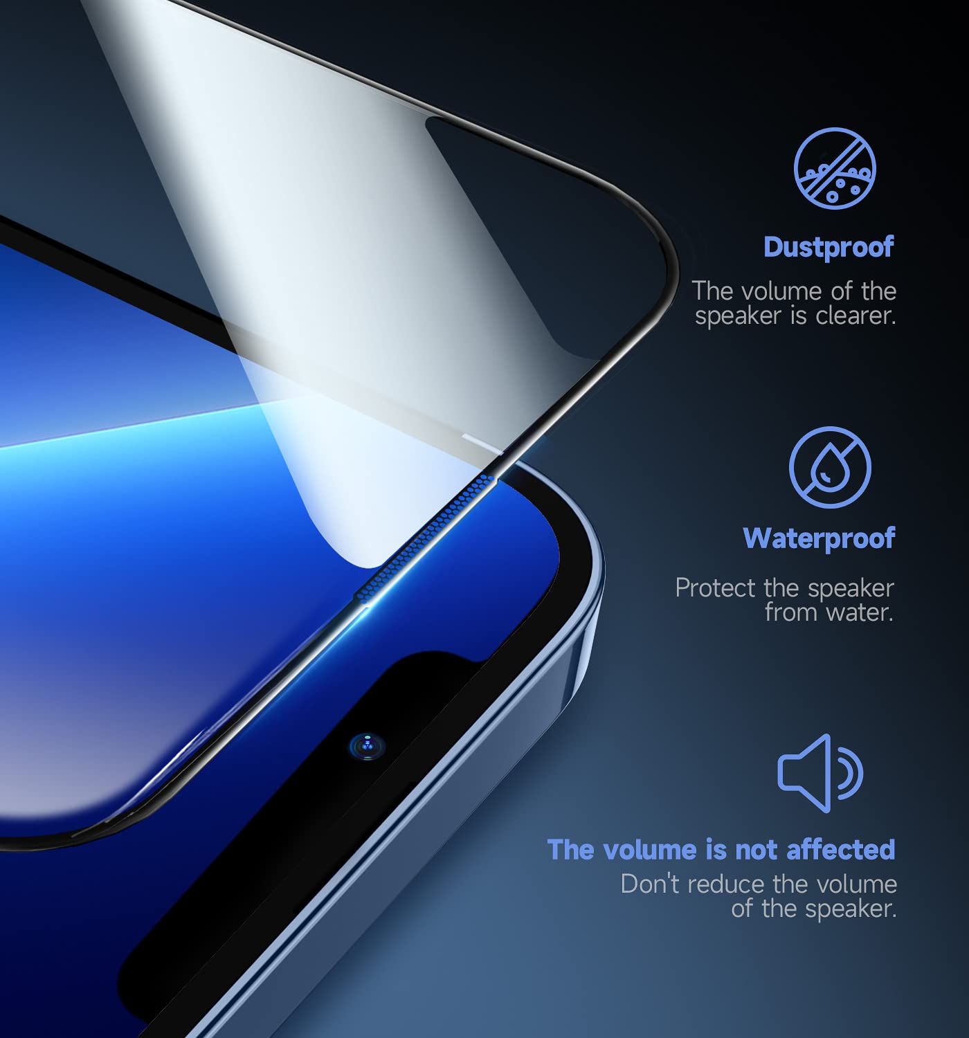 MAGIC JOHN 2 Pack for iPhone 13 Pro Max/iPhone 14 Plus 6.7 inch Tempered Glass Screen Protector, Auto Dust-Elimination Installation, Bubble Free, HD Clear, Easy Installation