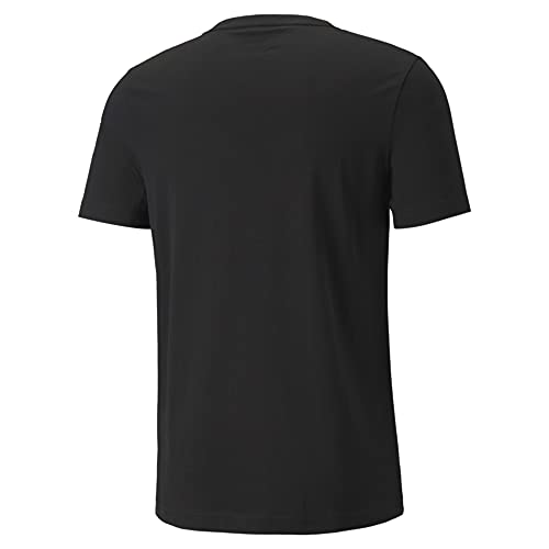 PUMA Men's Standard BMW MMS Essentials Logo Tee, Black, X-Large