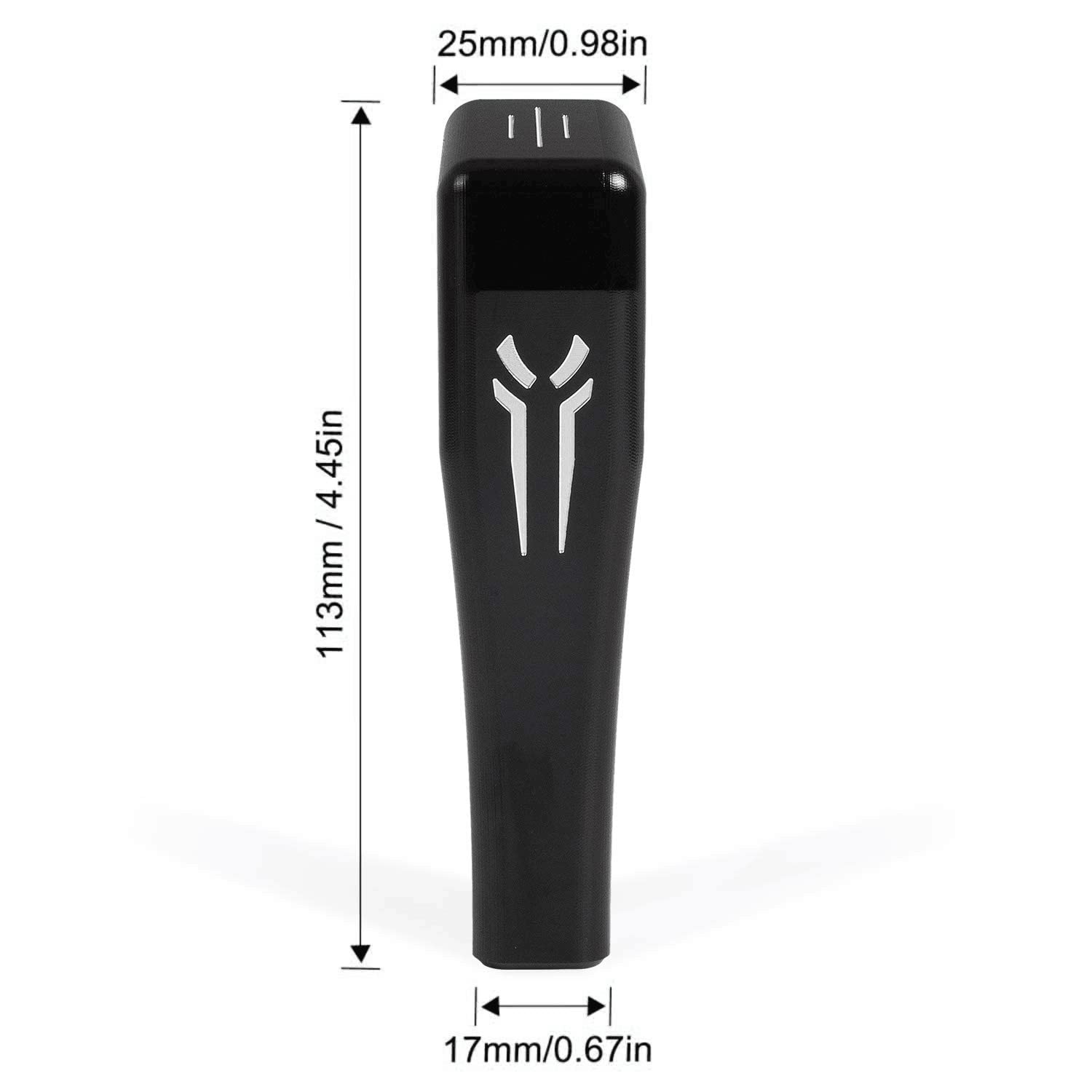 RANSOTO UTV Shift Knob Gear Selector Shift Knob Grip Aluminum Compatible with 2017-2024 Can Am Maverick X3 / X3 MAX Replace 715004866