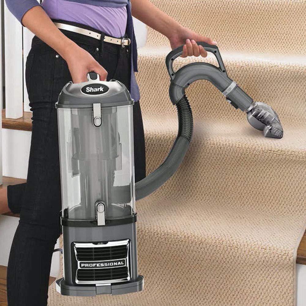 Shark UV550 Professional Navigator Lift-Away Upright Vacuum Bundle with 1 Year Extended Protection Plan (CRTE9SRKUV550RB) (Renewed)