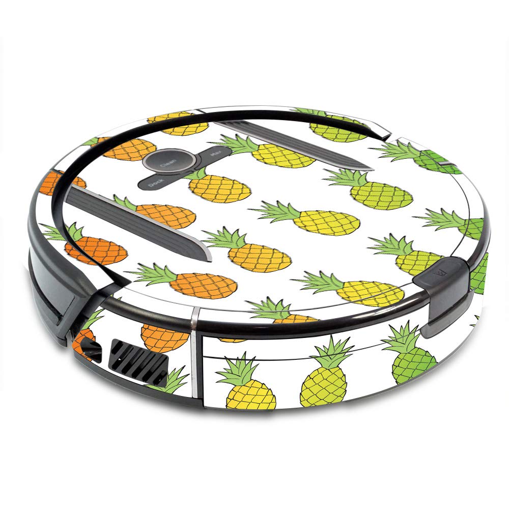MightySkins Skin Compatible with Shark Ion Robot R85 Vacuum - Rainbow Pineapples | Protective, Durable, and Unique Vinyl Decal wrap Cover | Easy to Apply, Remove, and Change Styles | Made in The USA