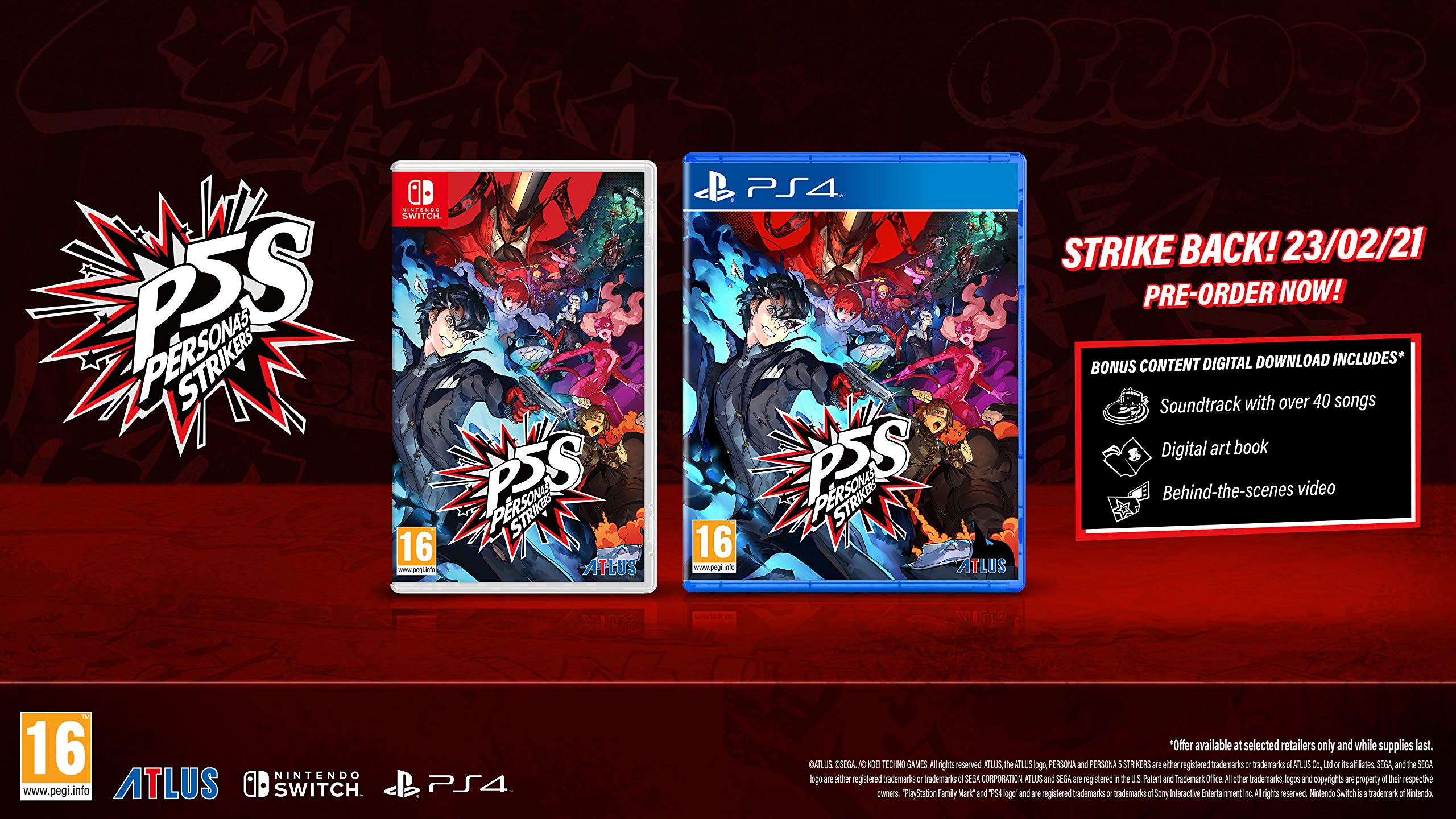 Persona 5 Strikers (PS4)