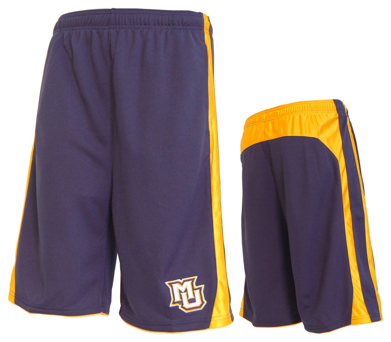 Marquette Golden Eagles Genuine Stuff Youth Basic Performance Mesh Shorts (Youth Medium)