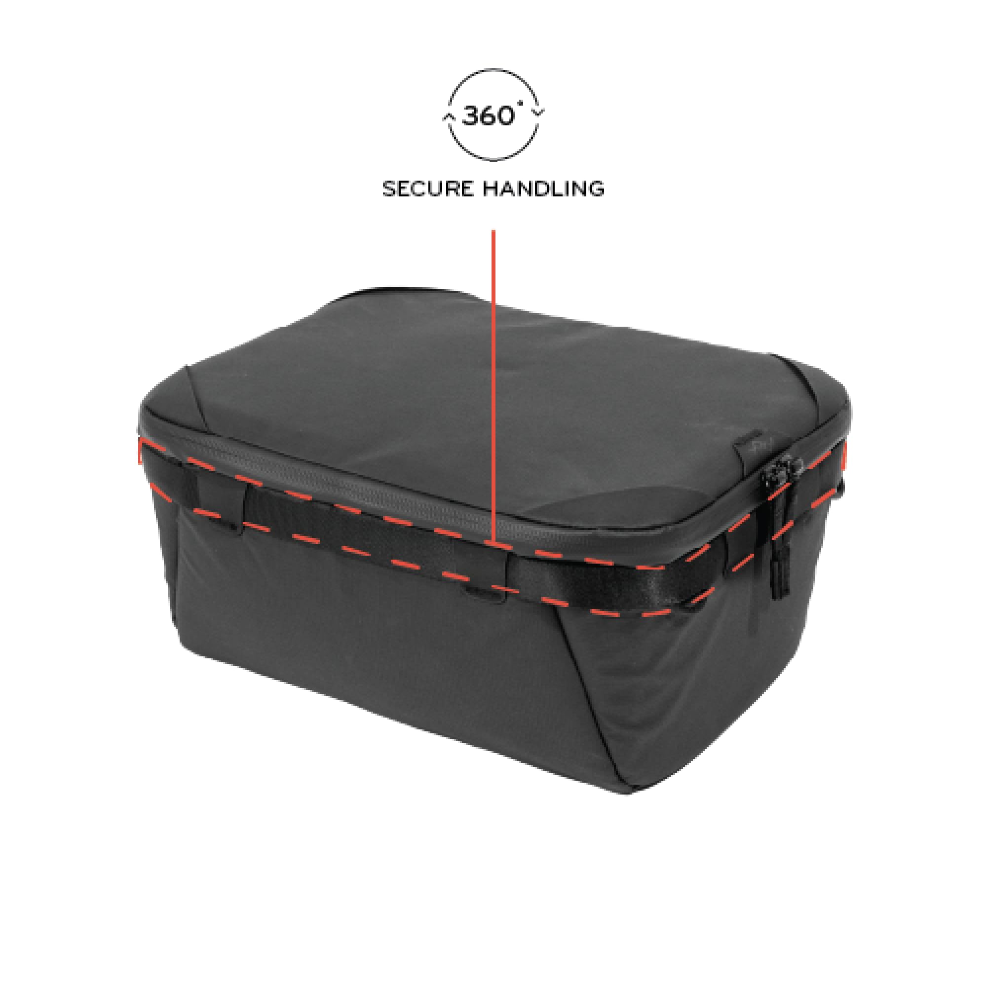 Peak Design Smedium Camera Cube compatible Travel Bags (BCC-SM-BK-2)