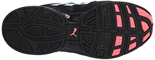 PUMA Women's RIAZE PROWL Sneaker, Puma Black-Ignite Pink-Aquamarine, 8.5