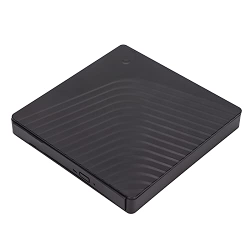 Zopsc-1 Portable External Optical Drive Box, 5 Gbps High Speed USB C Enclosure Optical Player Box for SATA Drive Writer Reader for PC Laptop Desktop