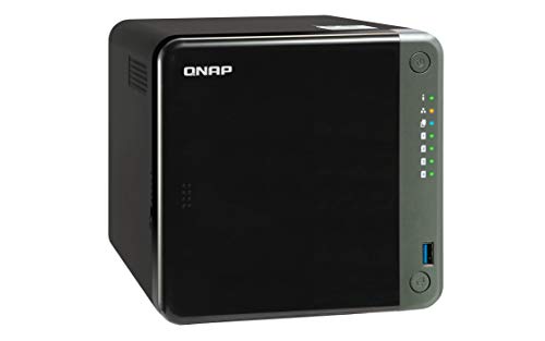 QNAP TS-453D-4G 4 Bay NAS for Professionals with Intel® Celeron® J4125 CPU and Two 2.5GbE Ports