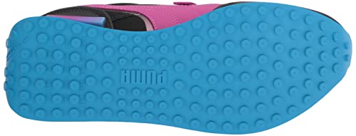 Puma Women's Future Rider Sneaker, Black-Deep Orchid, 9