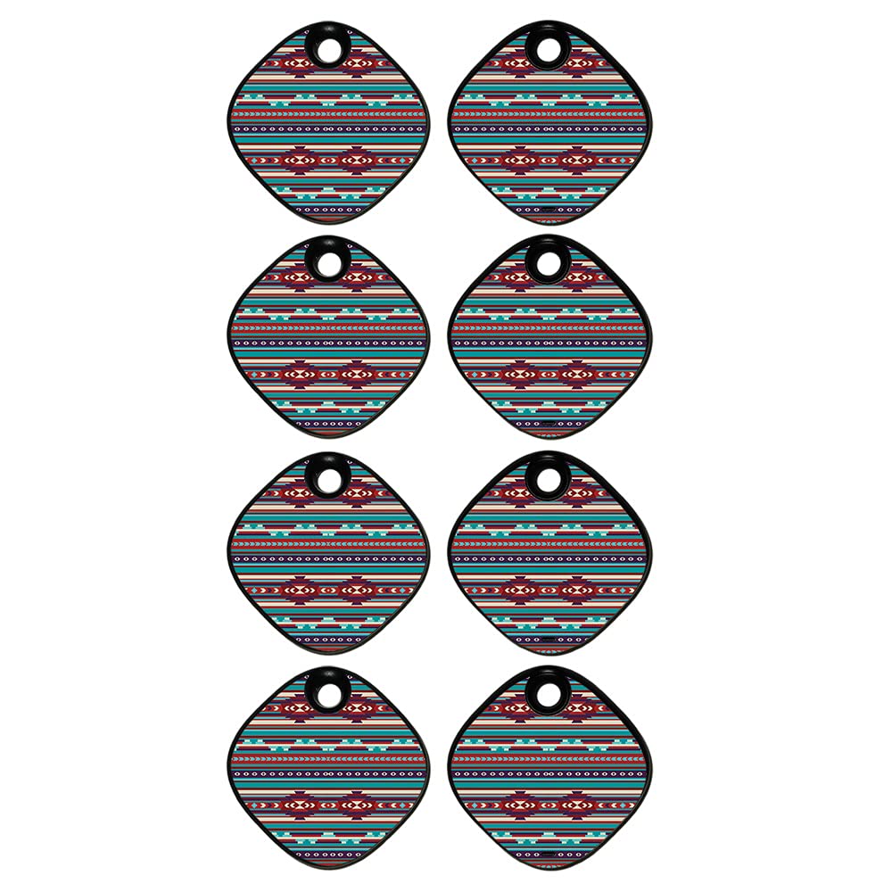 MightySkins Skin Compatible with Samsung Galaxy SmartTag (4 Pack) - Southwest Stripes | Protective, Durable, and Unique Vinyl Decal wrap Cover | Easy to Apply and Change Style | Made in The USA
