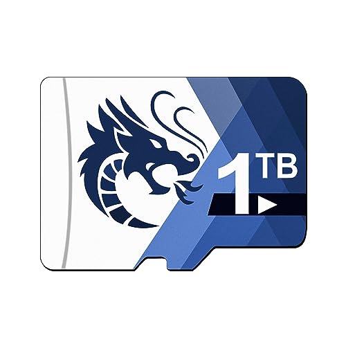 POCEVIT Memory Card 1TB TF Card with Adapter | Flash Memory Card Up to 80MB/s, A1, U3, Class10, V30, UHS-I, High Speed for Android Smart-Phones,Tablets,Camera