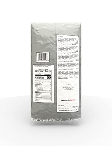 Sqwincher Sqweeze Electrolyte Freezer Pops, Variety Pack, 10 Count (Pack of 5)