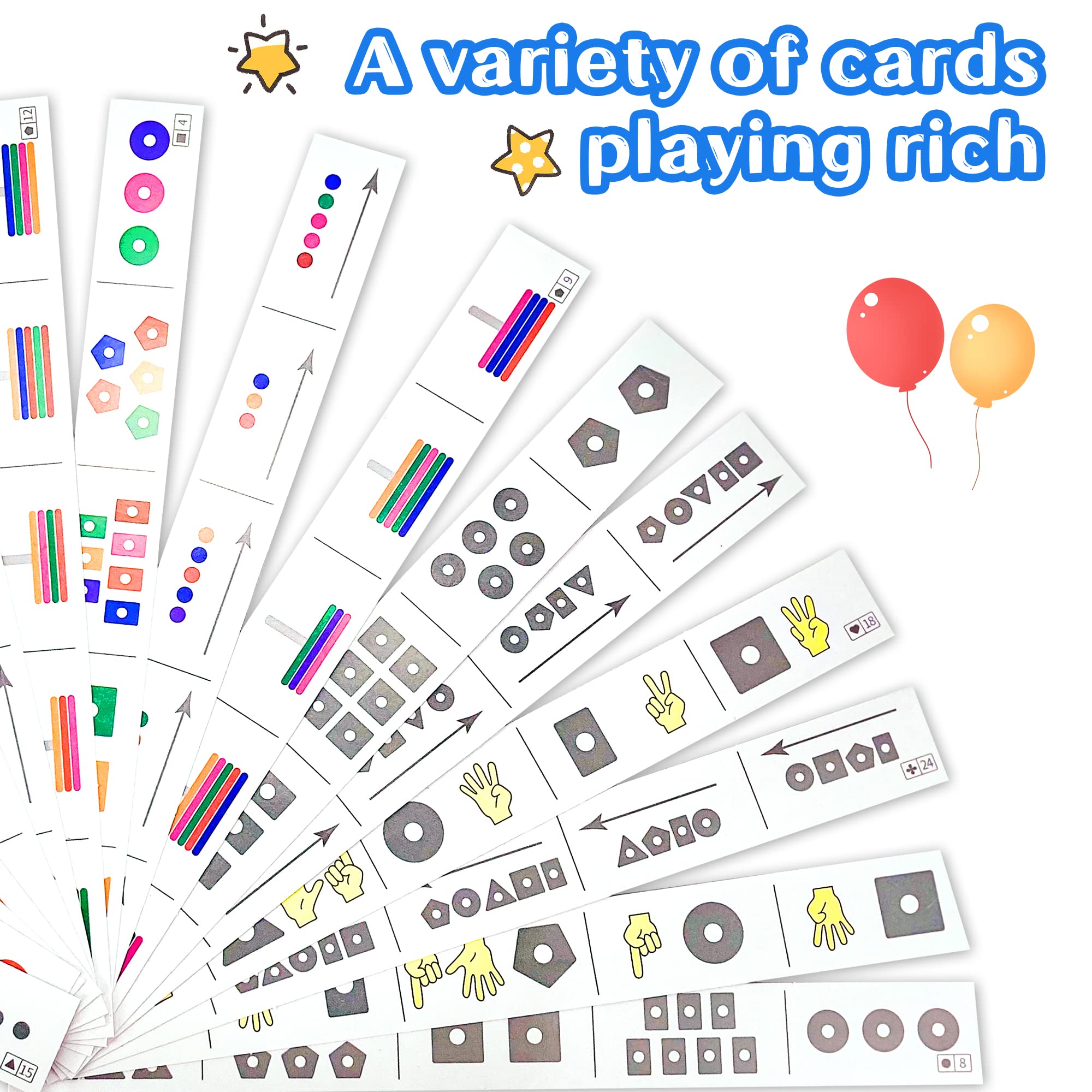 SunPooo Montessori Toys for Children Ages 3 Shape Classification and Color Stacking Blocks Learning and Education Wooden Classification Toys Preschool Learning Toys