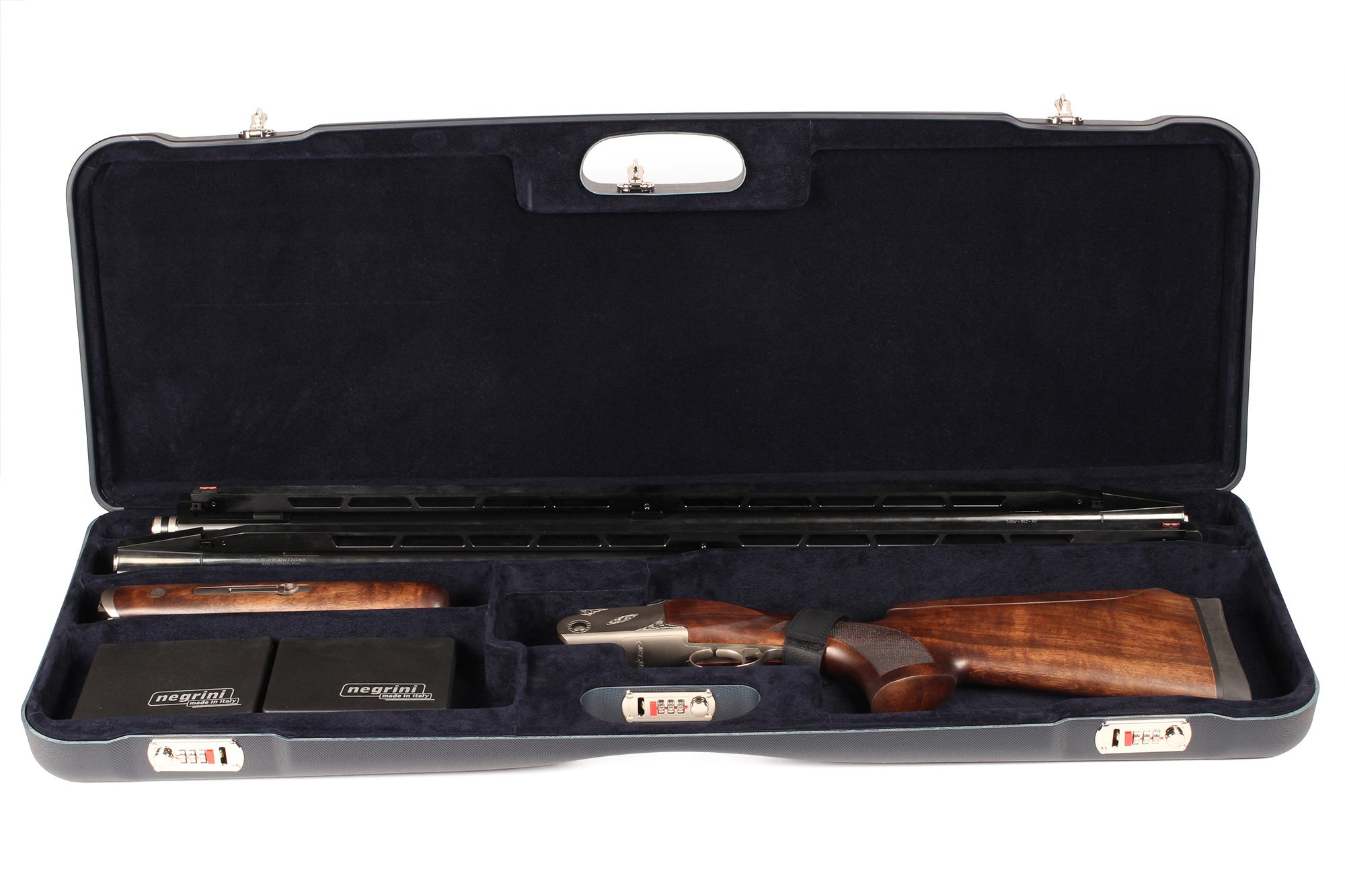 Negrini O/U High Rib Trap/Sporting Combo Shotgun Case