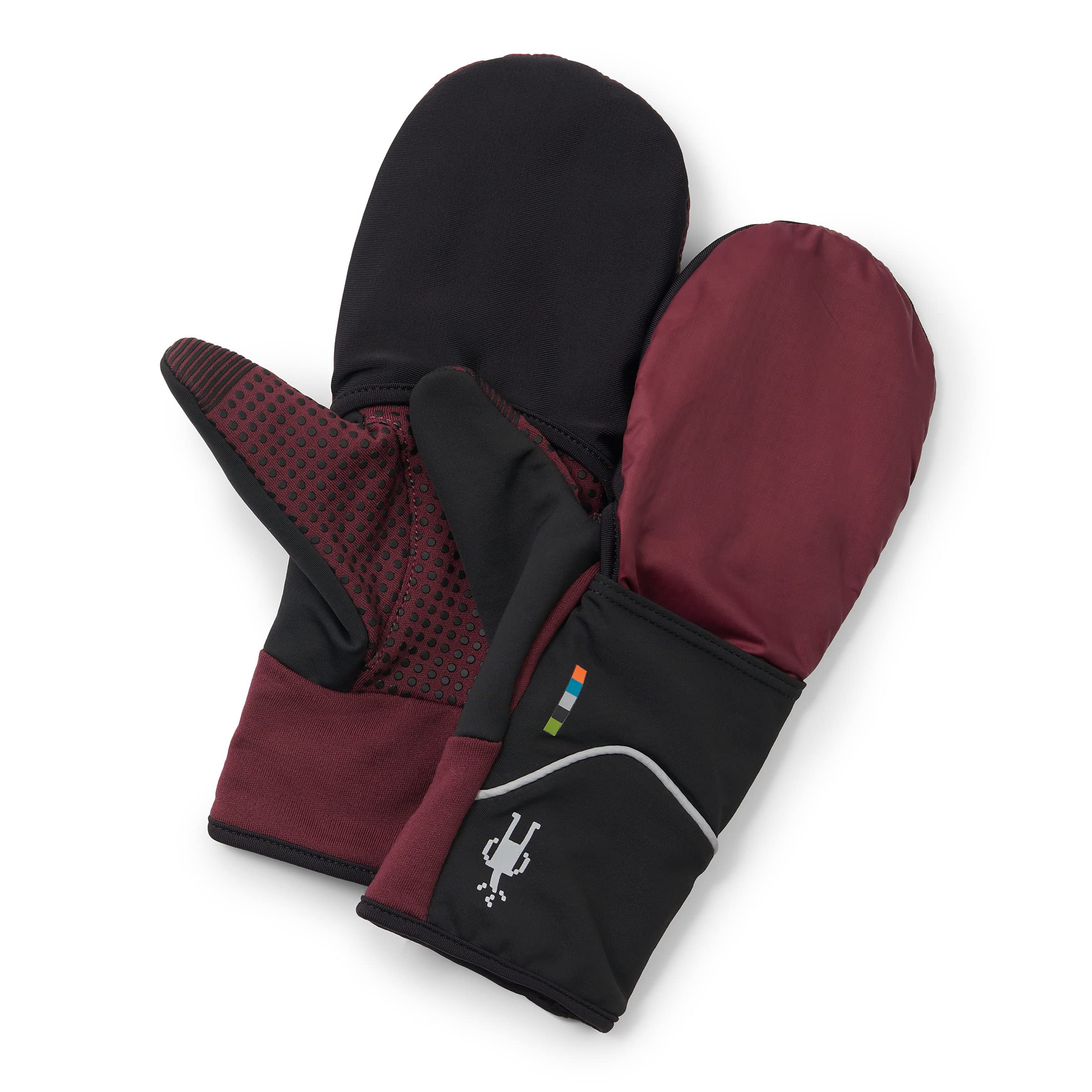 Smartwool Merino Sport Fleece Wind Mitten | Merino Wool Touchscreen Winter Mittens For Men and Women, Black Cherry, Medium