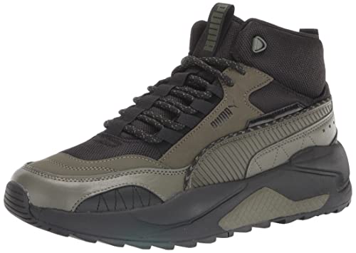 Puma Unisex X-Ray 2 Square Mid Winter Sneaker, Forest Night-Forest, 9.5 US Men