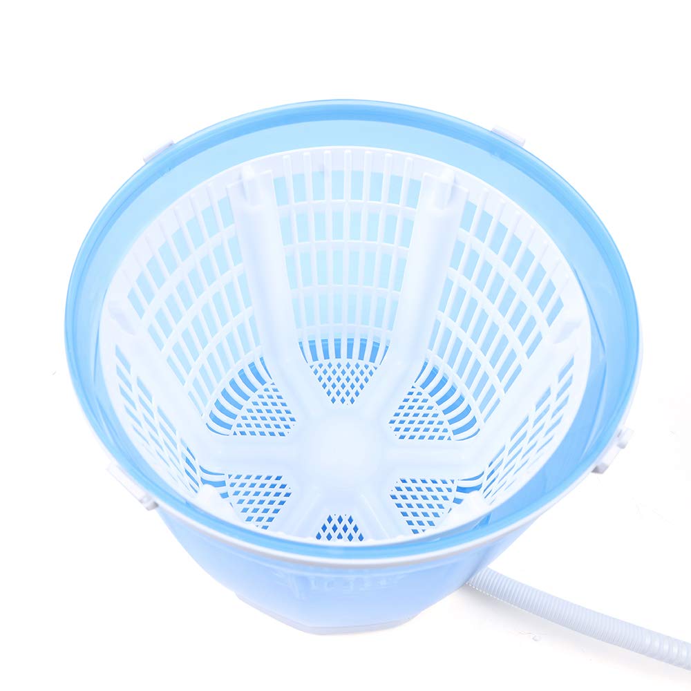 Portable Compact Spin Dryer,Portable Mini Washing Machine With Drain Hose, Spin Dryer Hand-Operated Dryer Combo For Dorms, Apartments, Camping Travelling Outdoor