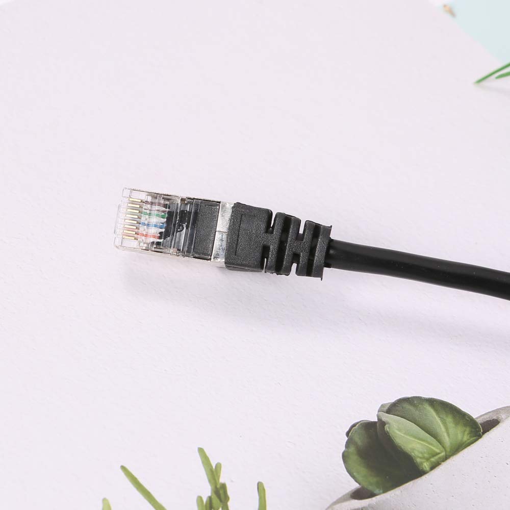 RJ45 CATS Ethernet Cable Splitter Adapter Cable 1 Male to 4 Female LAN Port Ethernet Cable Converter Accessories for Lan