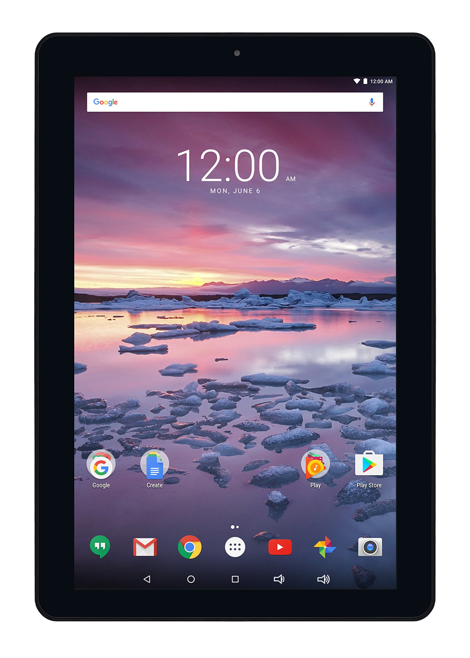 Pro12 with WiFi 12.2" 2-in-1 Touchscreen Tablet PC Featuring Android 6.0 (Marshmallow) Operating System, Black