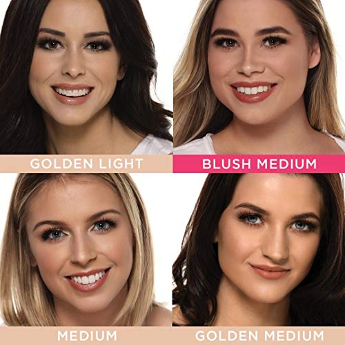 PÜR MINERALS 4-in-1 Foundation Stick in Blush Medium, 1 Ounce (Pack of 1)