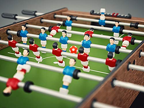 OuMuaMua 9pcs Foosball Table Balls 1.42 Inch Table Soccer Balls for Foosball Tabletop Game Foosball Accessory Replacements Multicolor World Cup Foosball