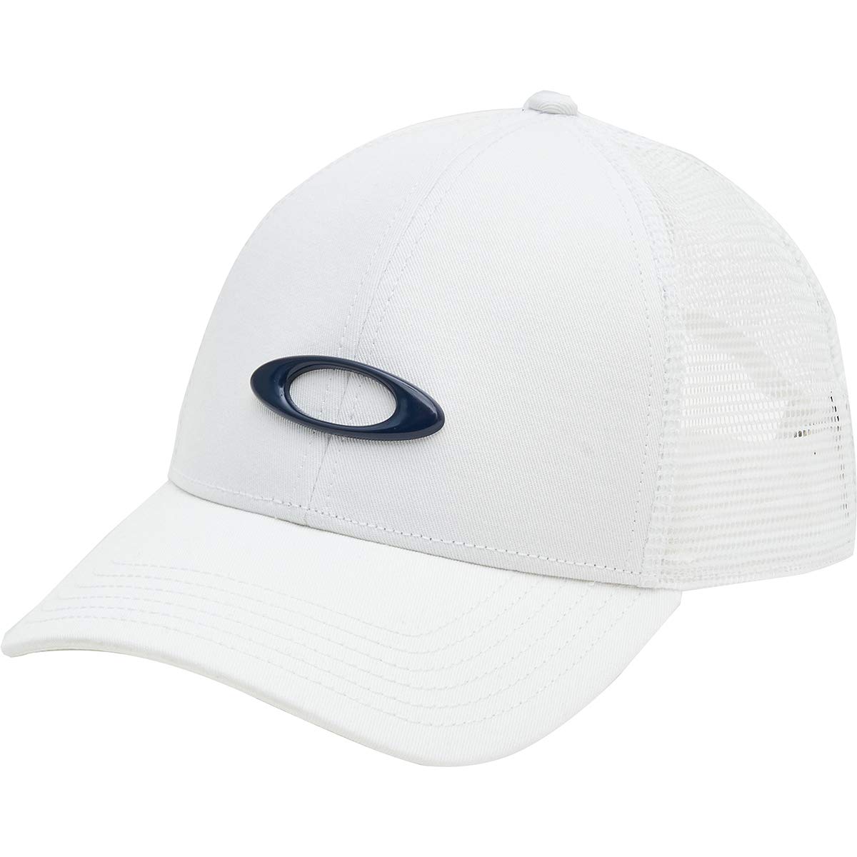 Oakley Trucker Ellipse Hat, White, One Size