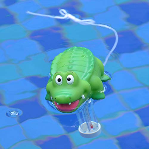 XY-WQ Floating Pool Thermometer, Large Size Easy Read for Water Temperature with String XK-1D3E-R455