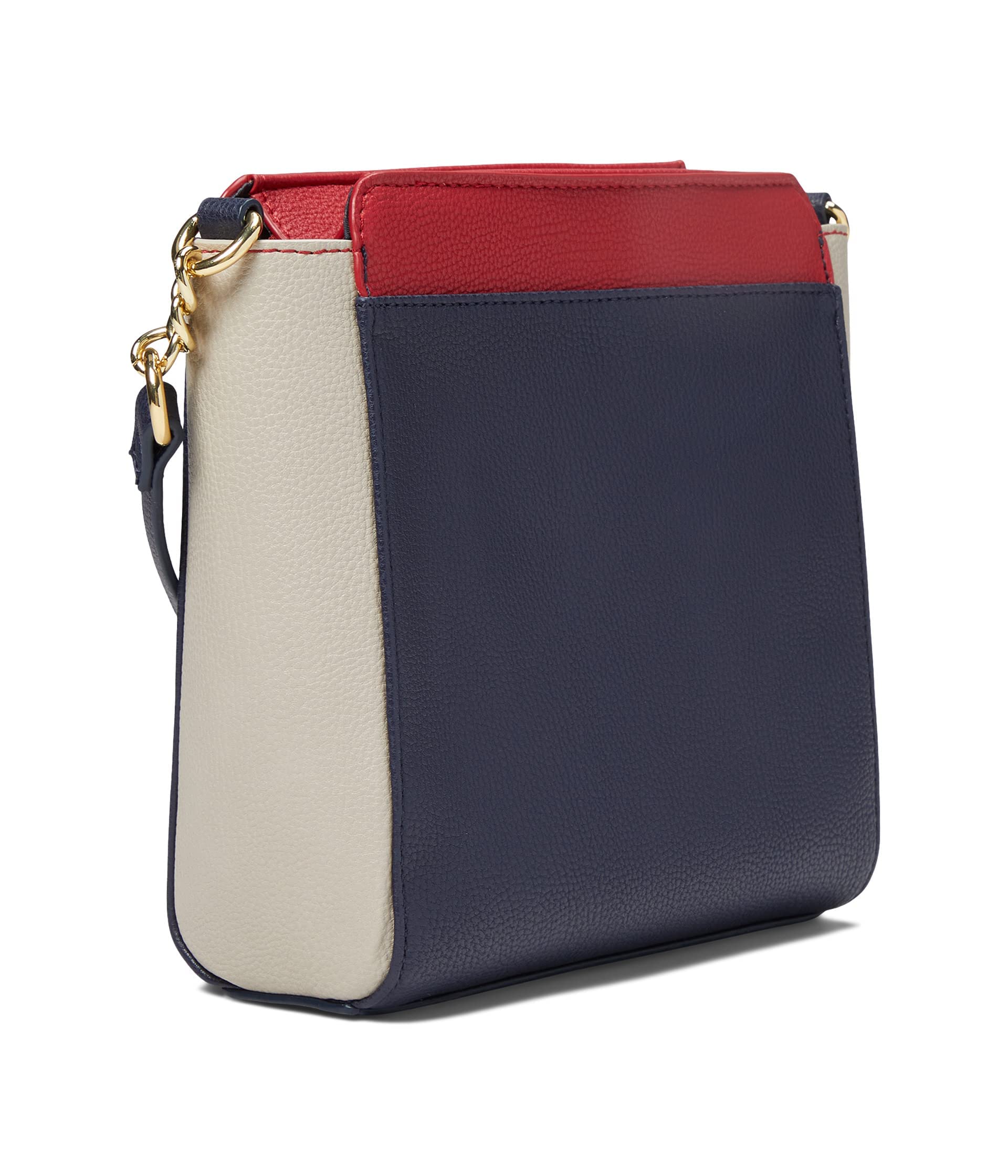 Tommy Hilfiger Antonella II-Crossbody-Pebble PVC Navy/Red/Stone One Size