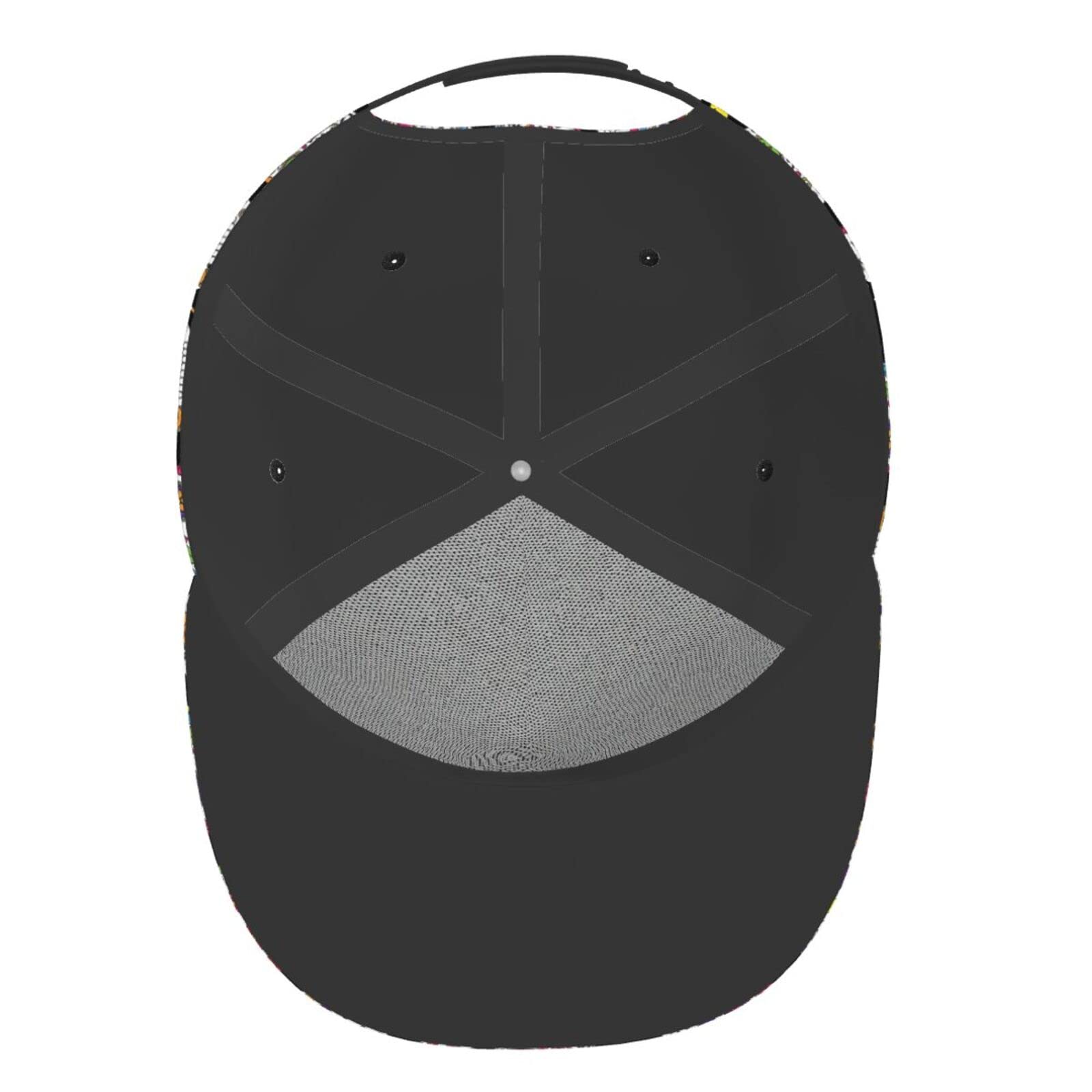 Tegcuid Baseball Cap Hip Hop Snapback Hat Fashion Flat Bill Brim Adjustable Dad Hats for Men Women
