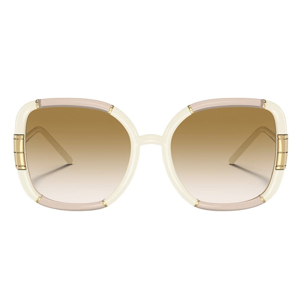 Sunglasses Tory Burch TY 9071 U 189913 Transparent Beige/Ivory