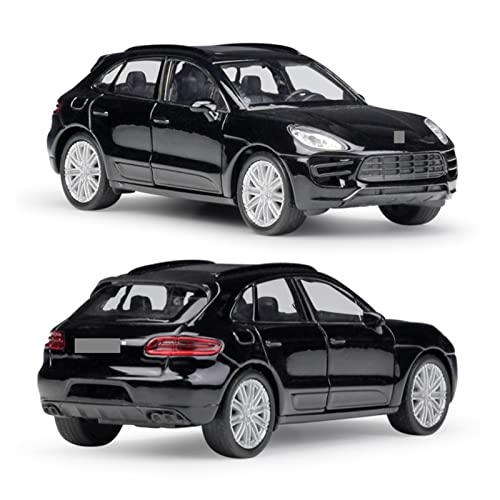 RRBY Exquisite car Model for Porsche Macan Classic Alloy Diecast Pull Back Car Model Cars 1:36 (Color : 2 Blue)