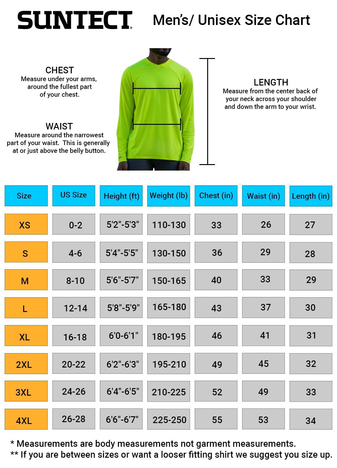 SUNTECT UPF50+ Sun Protective Performance Apparel for Outdoor Workers β Contractor Mid-Weight Long Sleeve Tee (Charcoal, 3X-Large)