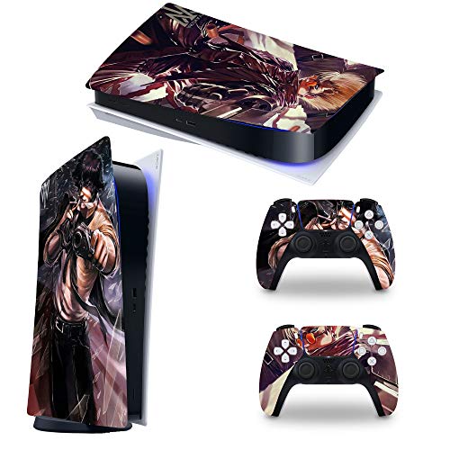 Shooter Game - PS5 Digital Edition Skin Console - PS5 Digital Edition Controller Skin Cover Vinyl Decal Protective