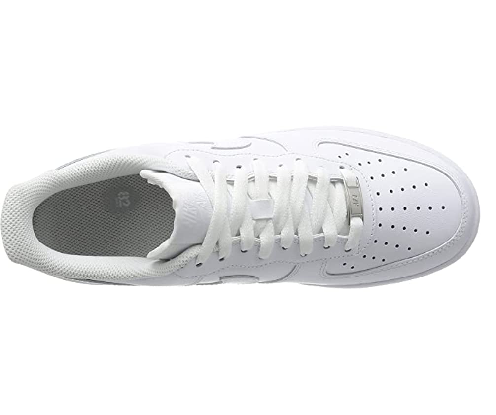 Nike Men's Air Force 1 Shoe, Pure Platinum/White/Pure Platinum, 10