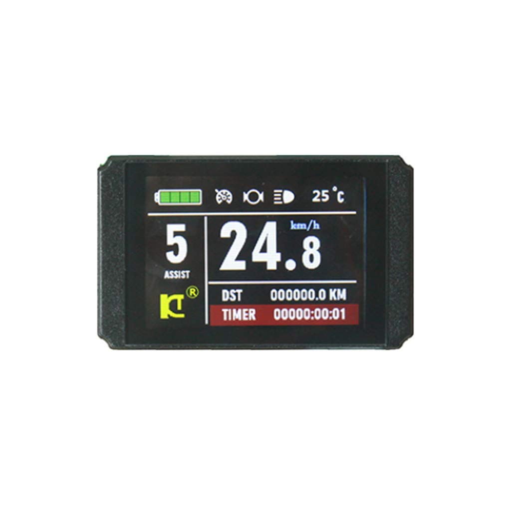 NBPower 36V/48V 500W 22A Brushless DC Motor Controller Ebike Controller +KT-LCD8H Color Display One Set，Used for 500W Ebike Kit.