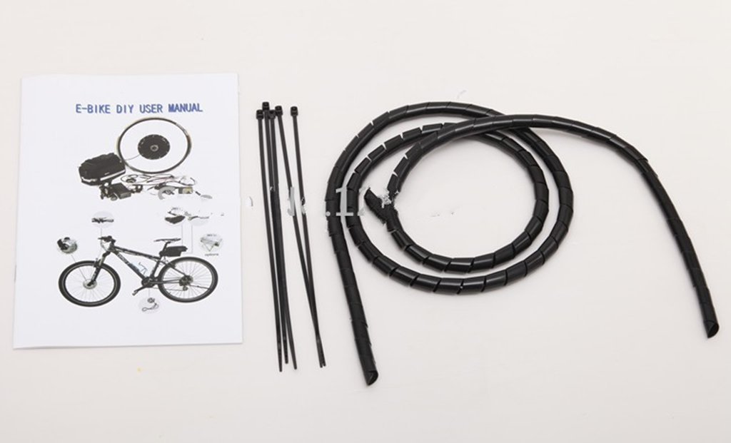 NBPOWER Electric Bike Kit 26inch Rear Hub Motor,48V E-Bike Kit 1500W Wheel Motor Electric Bicycle Conversion Kit with 7S flywheel and LCD Display