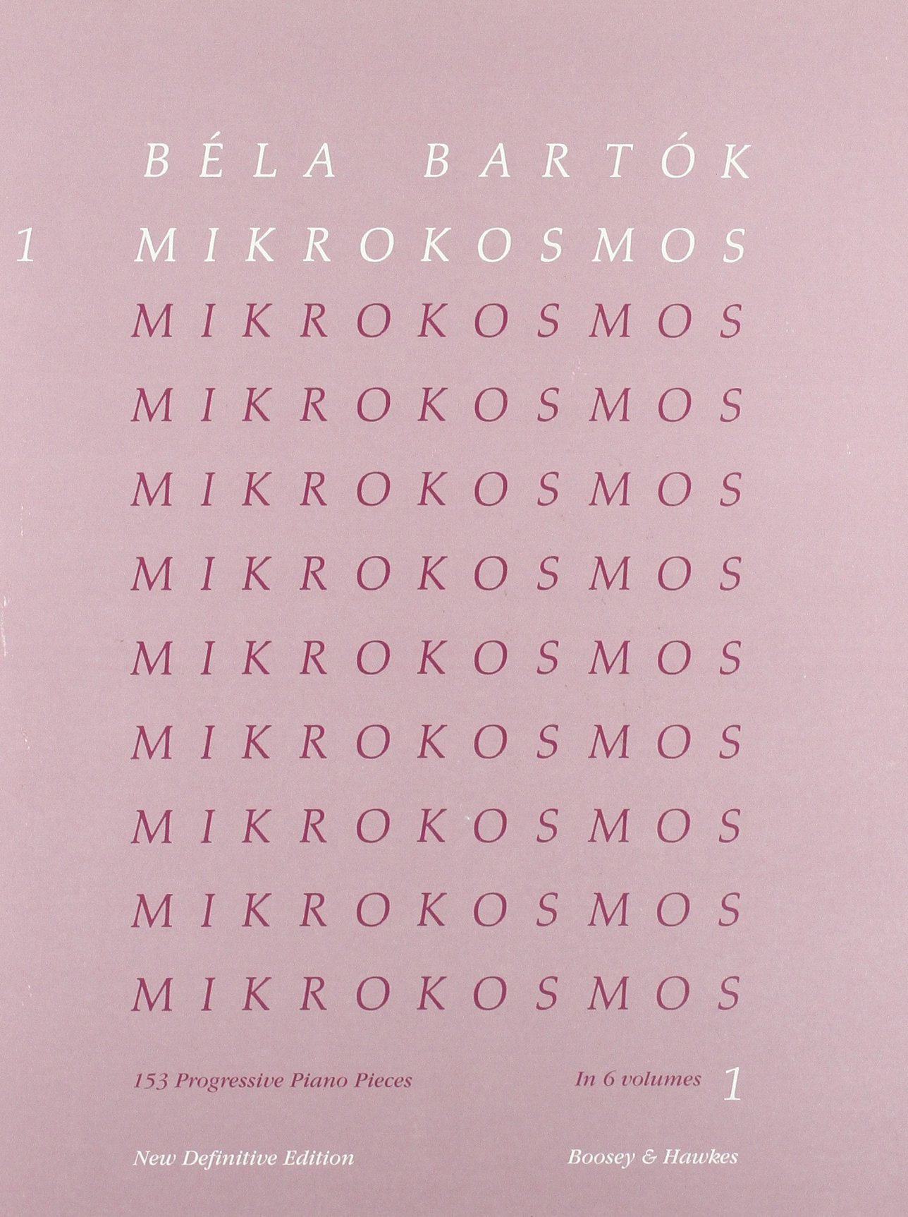 Mikrokosmos Volume 1 (Pink): Piano Solo