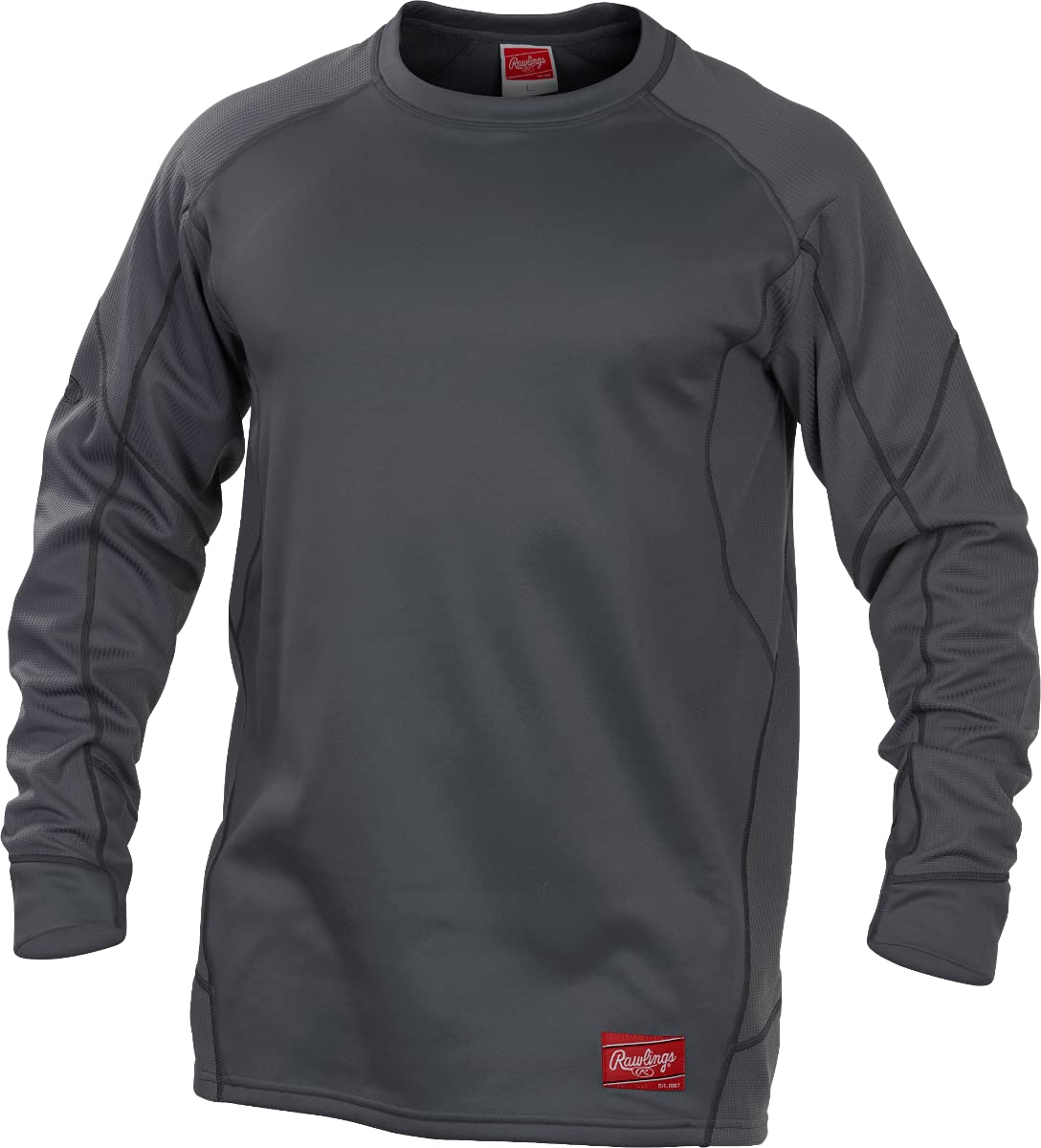 Rawlings Adult DUGOOUT Fleece Pullover-S-Graphite
