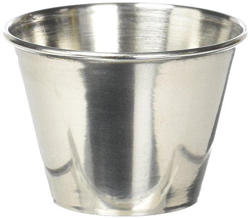 Winco Stainless Steel Sauce Cup, 2.5-Ounce
